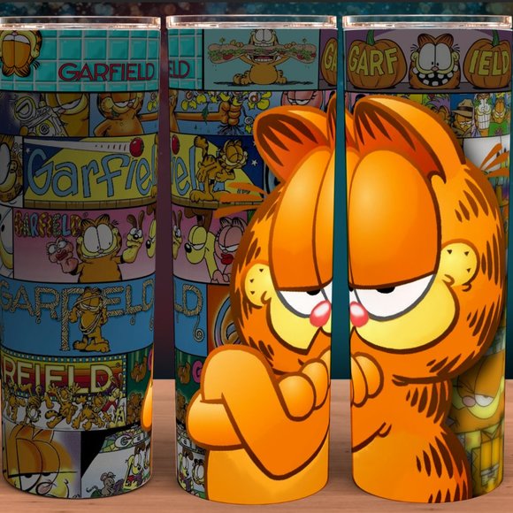 Dining | Garfield Comic Strip Coffee Cup Tumbler | Poshmark